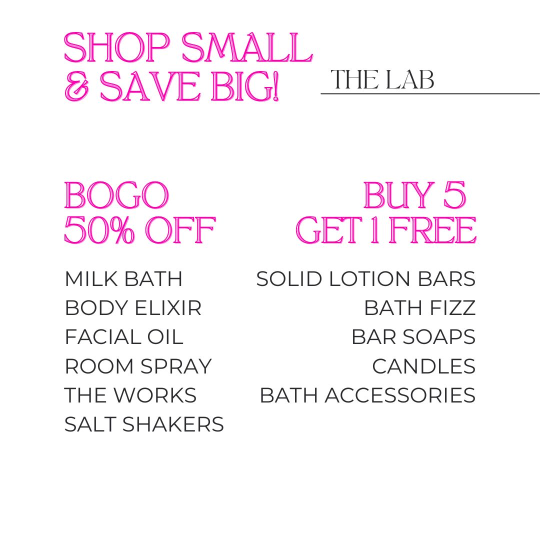 BLACK FRIDAY LAB DEALS – Page 2 – Local Lather Refillery & Soap Shop