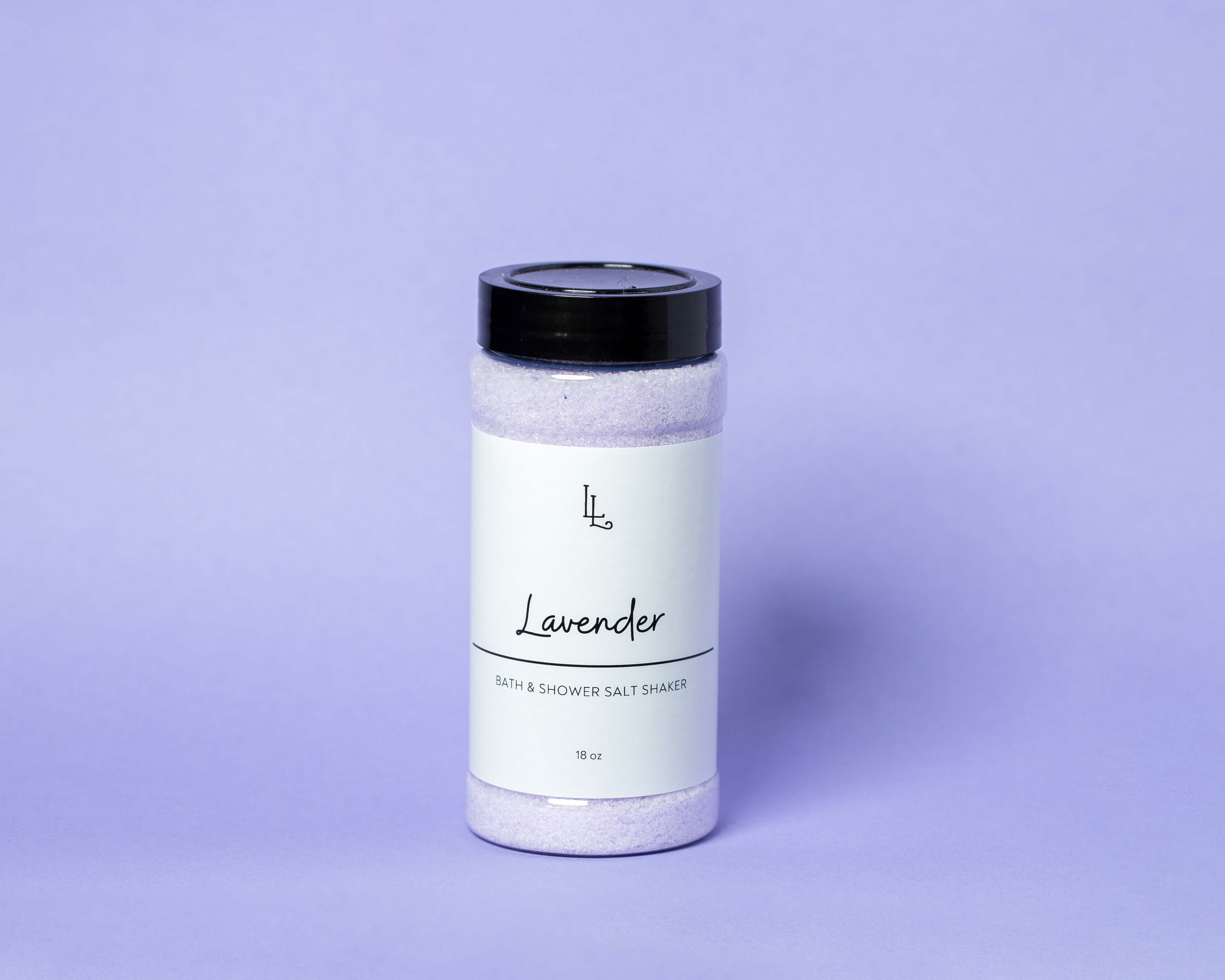 Lavender Bath & Shower Salt Shaker – Local Lather Refillery & Soap Shop
